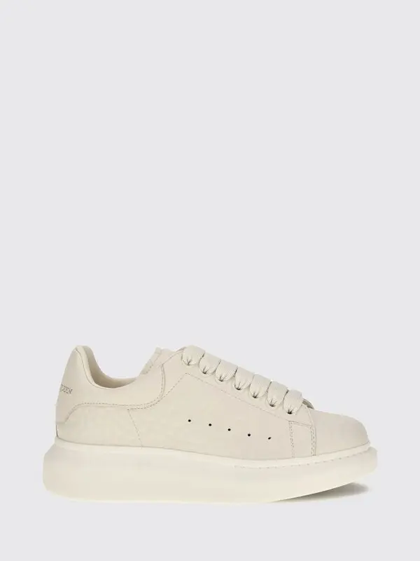 Alexander McQueen Embossed Leather Sneakers