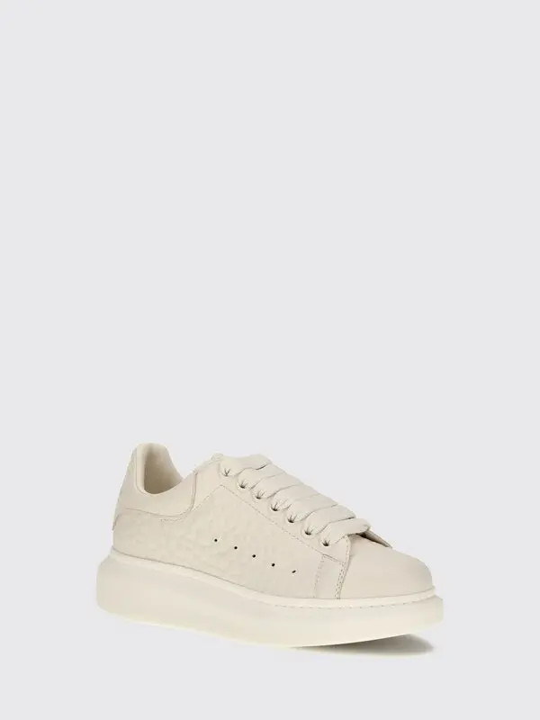 Alexander McQueen Embossed Leather Sneakers