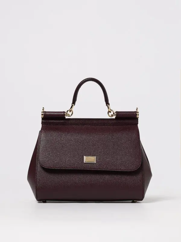 Dolce & Gabbana Top Handle Bag - Wine
