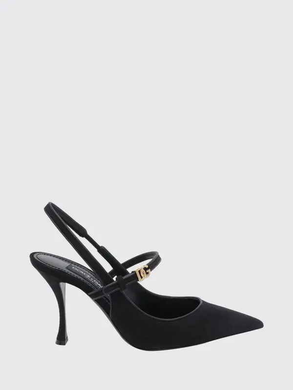 Dolce & Gabbana Slingback Pumps With Dg Logo Detail