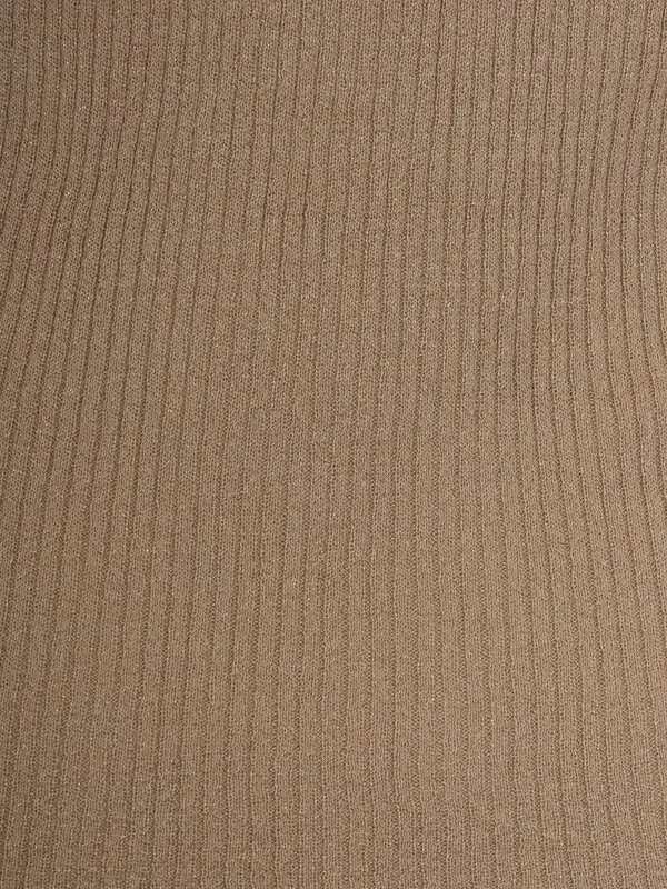 Liu Jo Ribbed Knit V-neck Sweater
