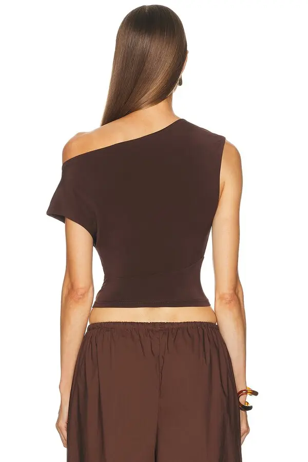 SRG Abigail Top In Brown