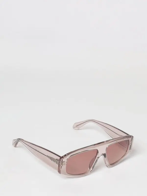 Alaïa Flared Frame Aviator Sunglasses - White