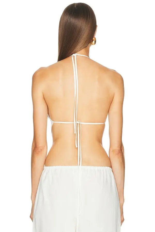 SRG Halsey Halterneck Cropped Top