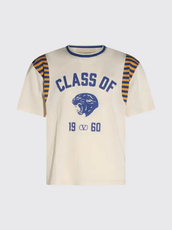 Valentino Garavani Cotton T-shirt With Vlogo Signature Print