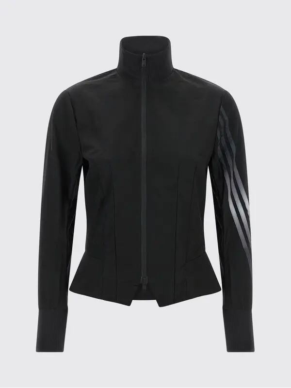 Y3 Zip-up Peplum Sweater