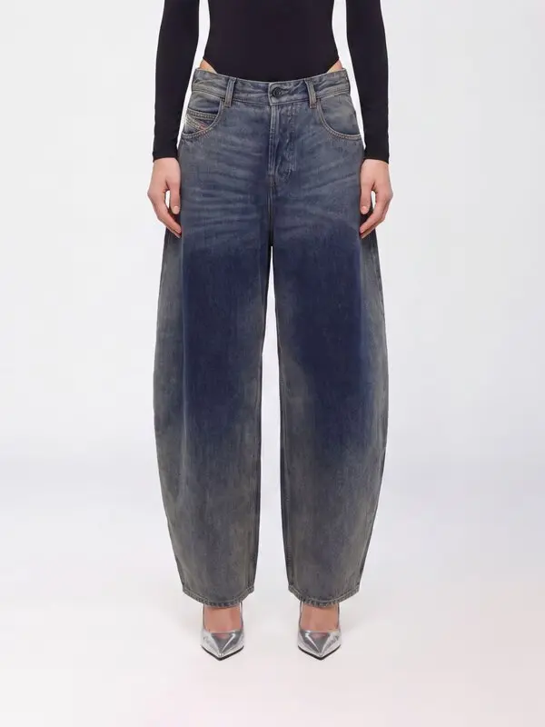 DIESEL® 1987 D-khelz Mid-rise Baggy Jeans