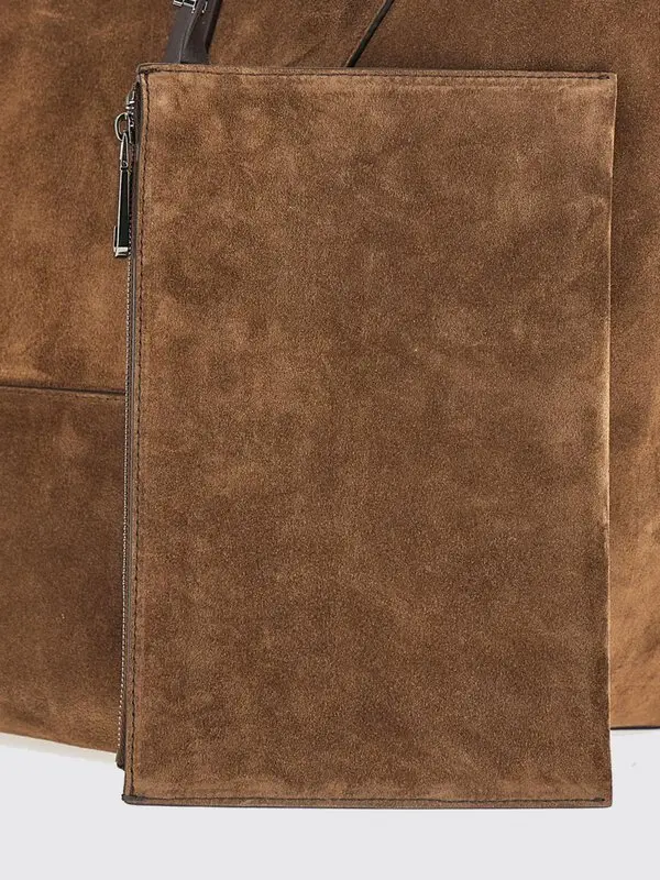 Brunello Cucinelli Suede Tote Bag