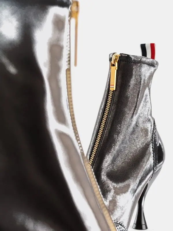 Thom Browne Zip Up Ankle Boots