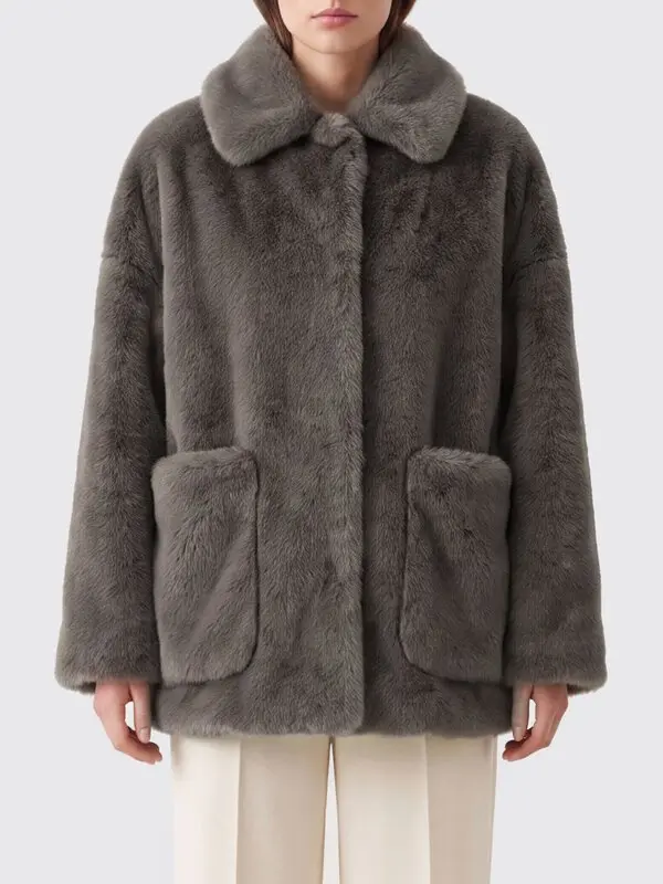 Herno Fur Coat - Brown