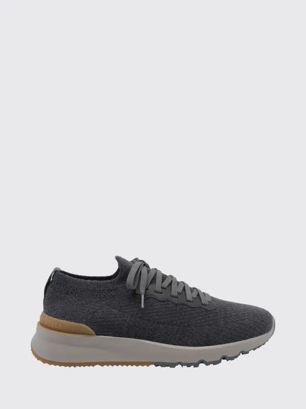 Brunello Cucinelli Cotton Knit Low-top Trainers