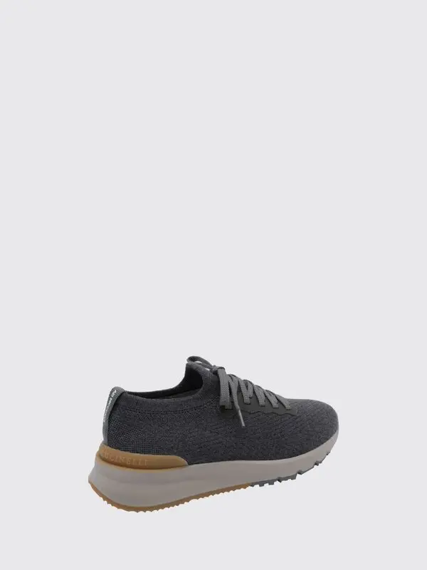 Brunello Cucinelli Cotton Knit Low-top Trainers