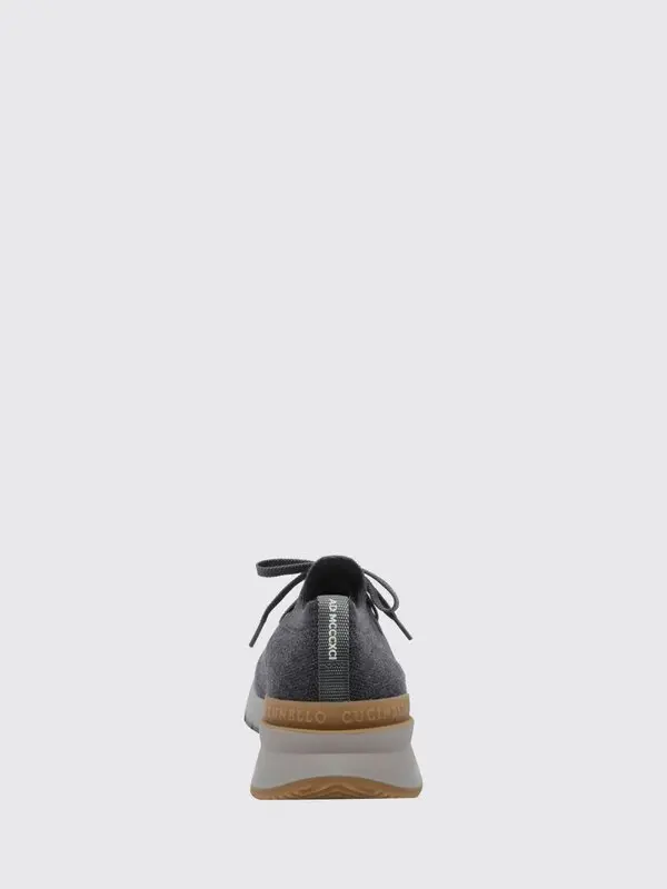 Brunello Cucinelli Cotton Knit Low-top Trainers