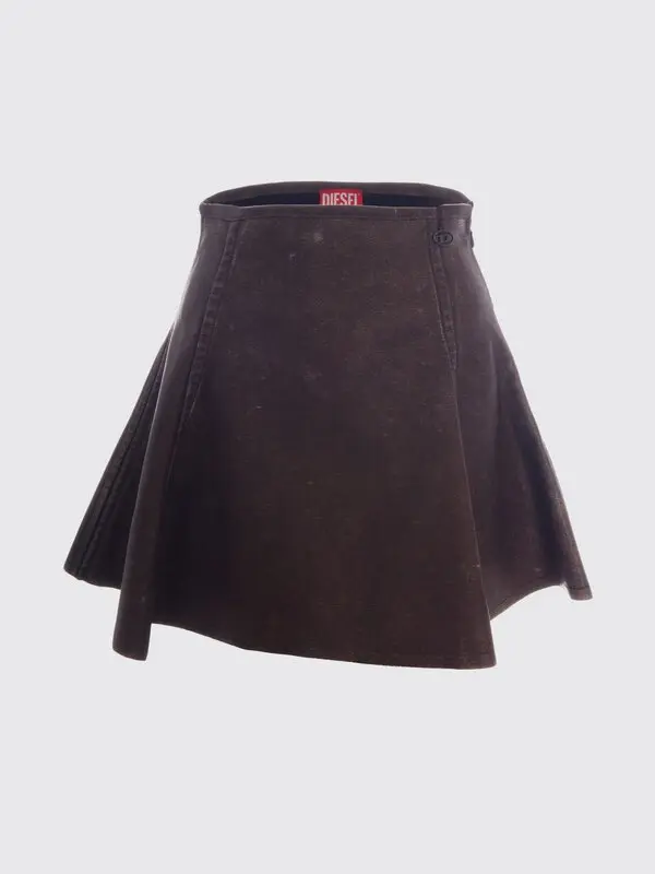 DIESEL® O-erina High-waisted A-line Mini Skirt