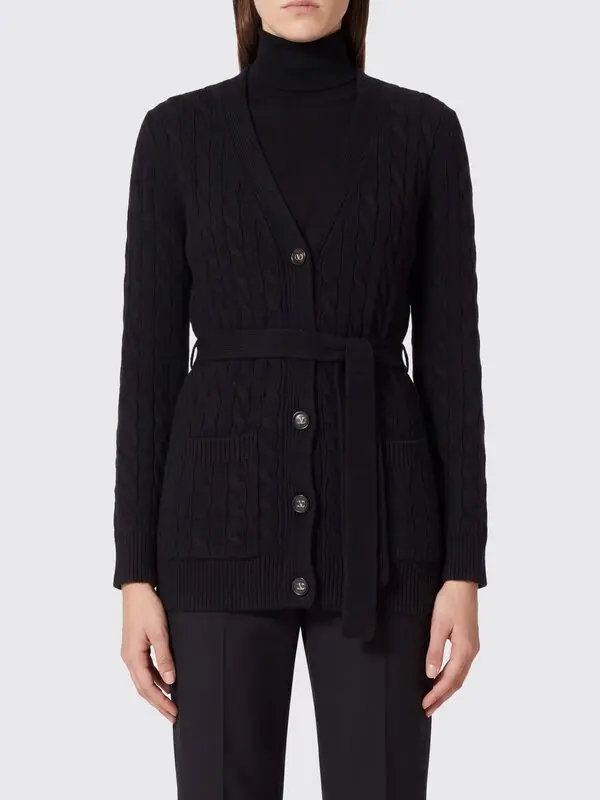 Valentino Garavani Knitted Cardigan - Black