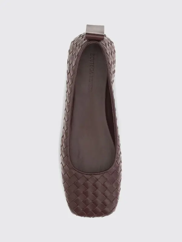 Bottega Veneta Woven Leather Ballet Flats
