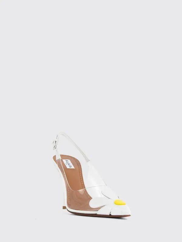 Alaïa Heeled Sandals - Yellow
