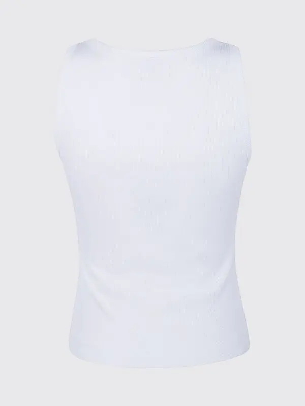Casablanca Ribbed Tank Top