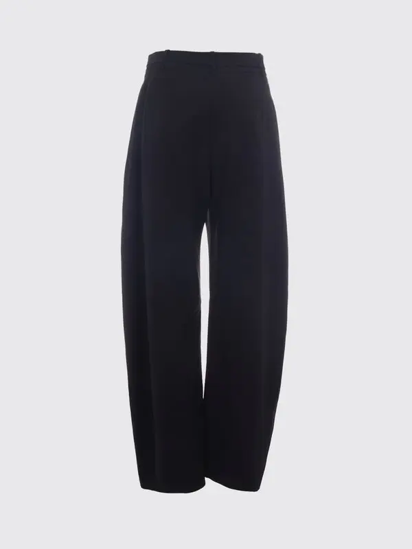 Pinko Tailored Belted Wide Leg Pants - Black