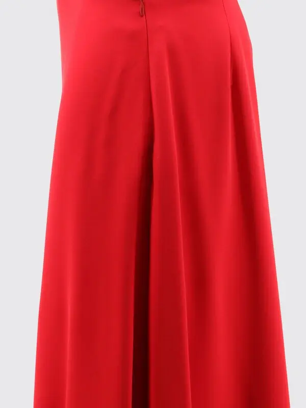 Valentino Garavani High-waisted A-line Silk Midi Skirt