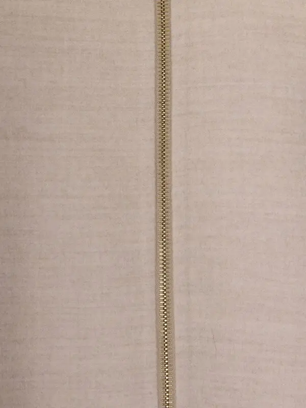 Fabiana Filippi Zip Up Coat - Beige