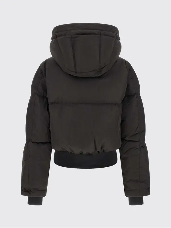 DIESEL® Short Quilted Nylon Puffer Jacket With Hood