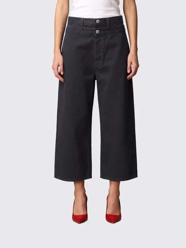 Attico Wide Leg Jeans