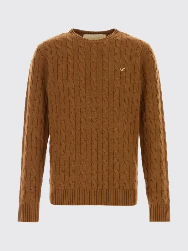 Valentino Garavani Vlogo Signature Pure Cashmere Crewneck Jumper - Hazel