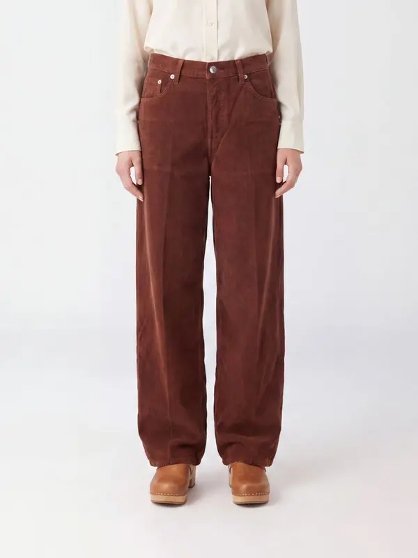 HAIKURE Wide Leg Corduroy Trousers