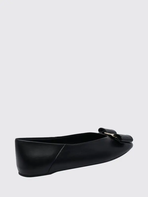 FERRAGAMO Ballet Flats With Bow Detail