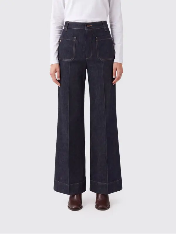 Victoria Beckham Wide Leg Jeans