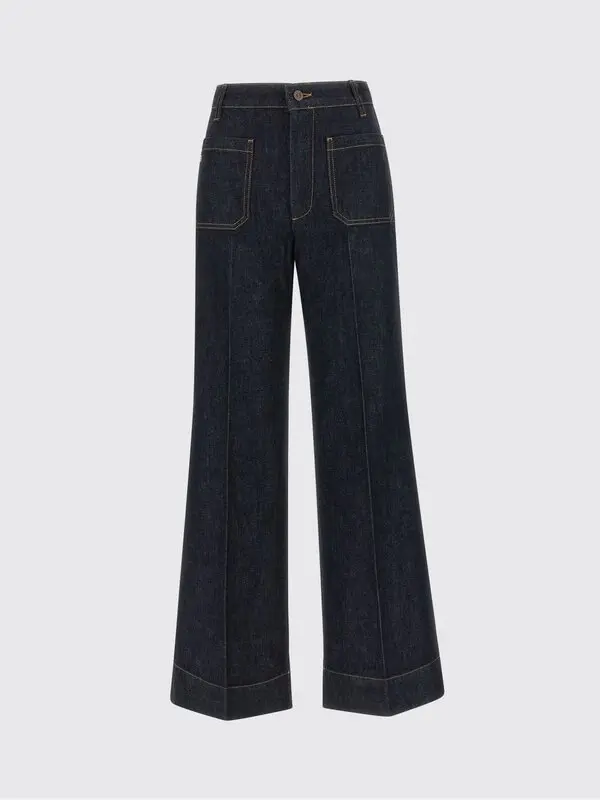 Victoria Beckham Wide Leg Jeans