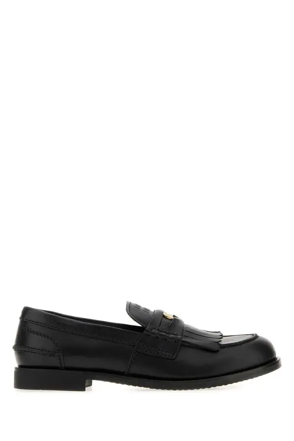 Miu Miu Leather Loafers