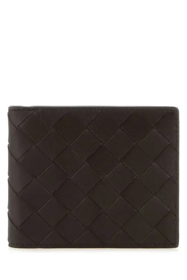 Bottega Veneta Dark Leather Wallet