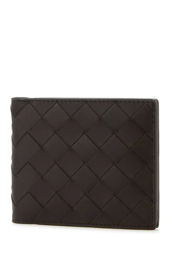 Bottega Veneta Dark Leather Wallet