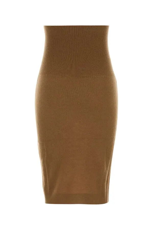 Stella McCartney Camel Wool Skirt
