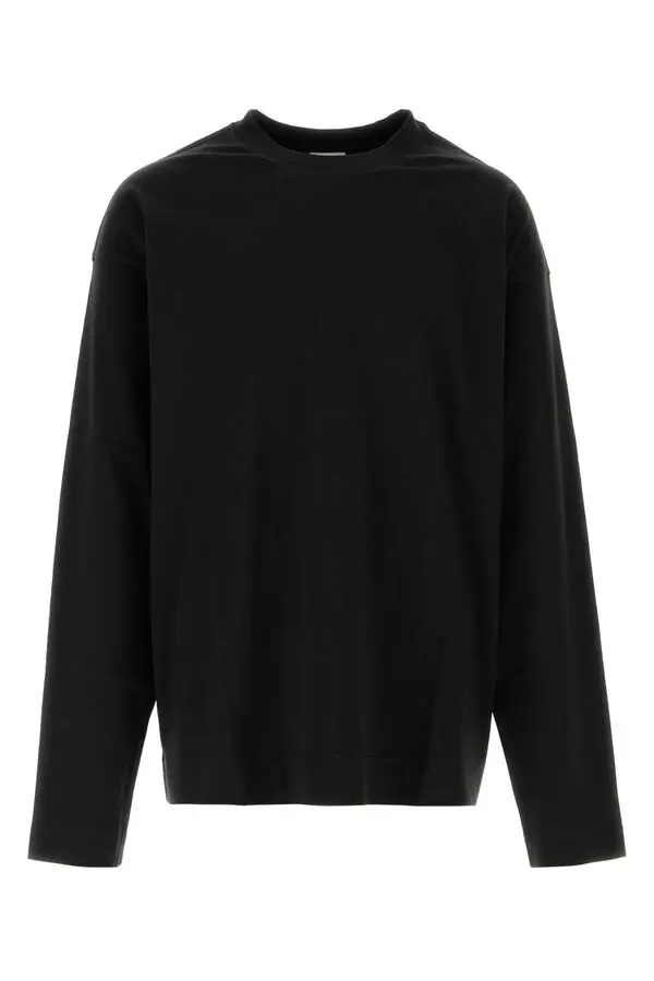 Dries Van Noten Cotton Oversize Hegland T-shirt - Black