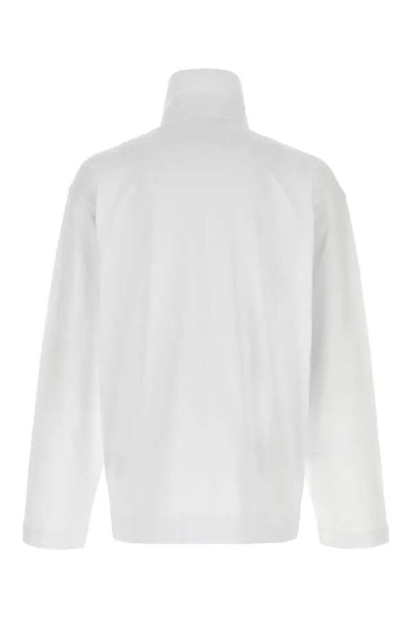 Dries Van Noten Cotton Oversize Hegon T-shirt - White