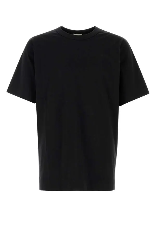 Dries Van Noten Cotton Oversize Heer T-shirt - Black