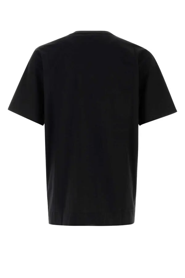 Dries Van Noten Cotton Oversize Heer T-shirt - Black