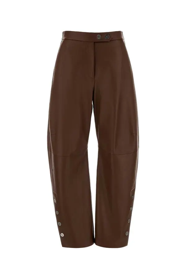 Sportmax Leather Cinepresa Pant