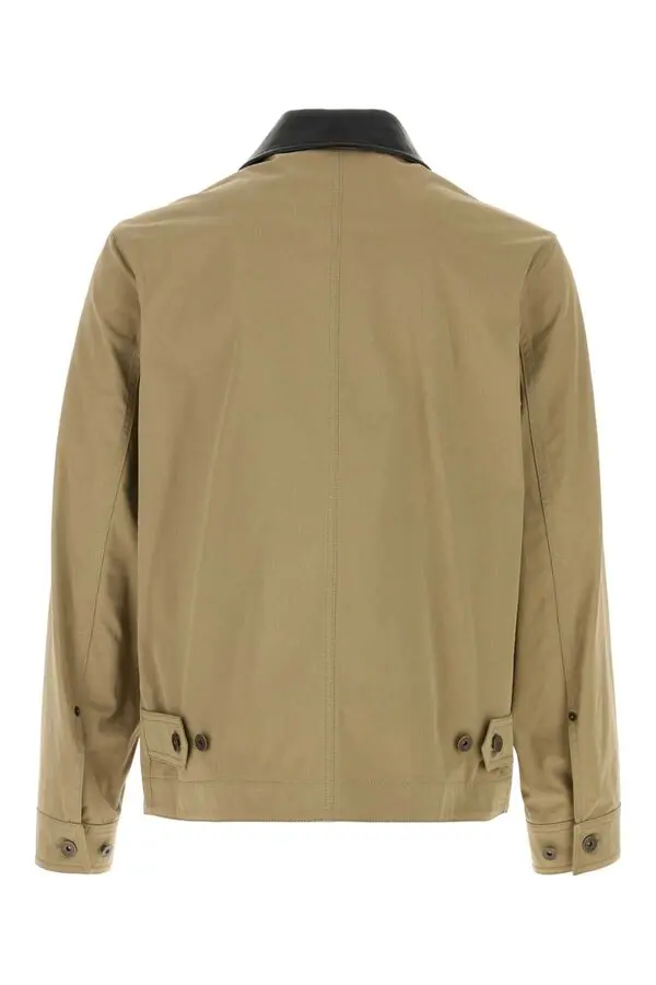 Burberry Cappuccino Cotton Jacket