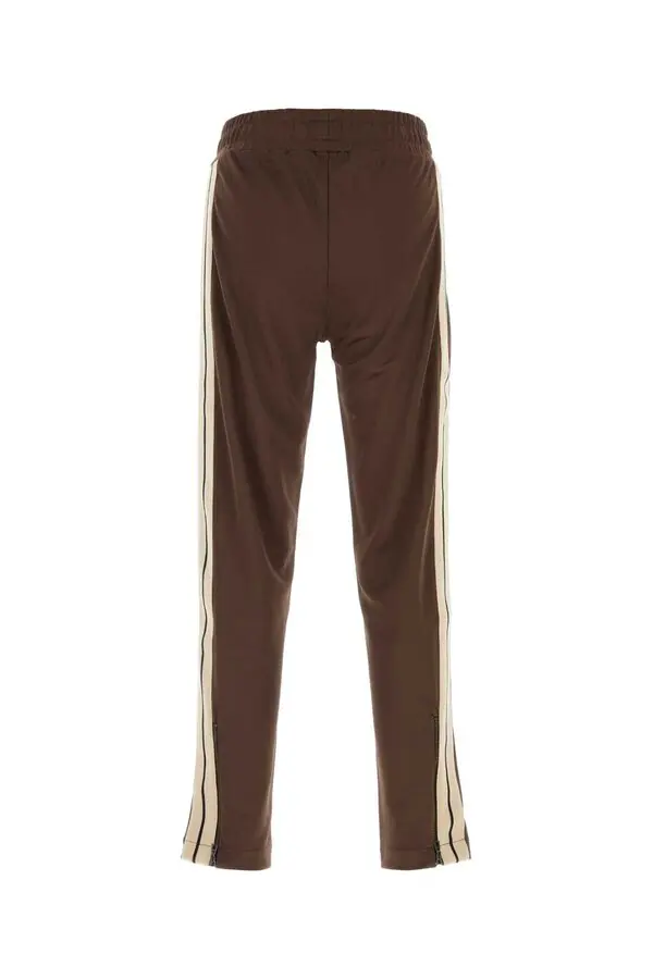 Palm Angels Chocolate Tech Fabric Joggers