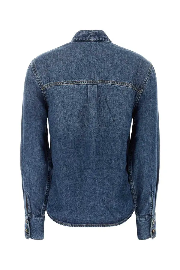 SELF-PORTRAIT Denim Shirt