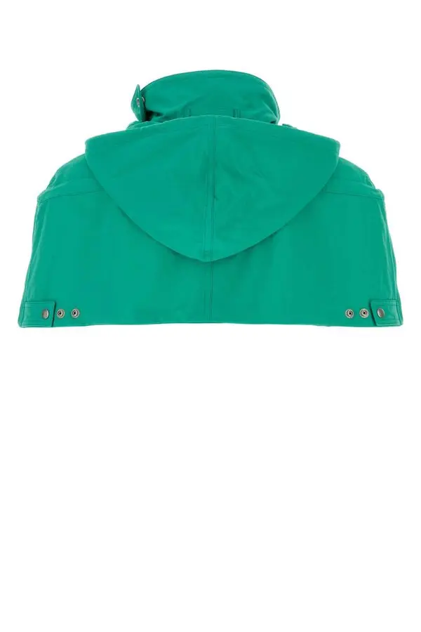 Prada Nylon Cape - Green