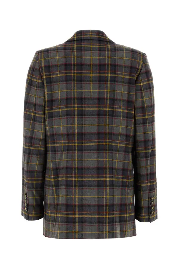 Etro Embroidered Stretch Wool Blazer - Multicolor