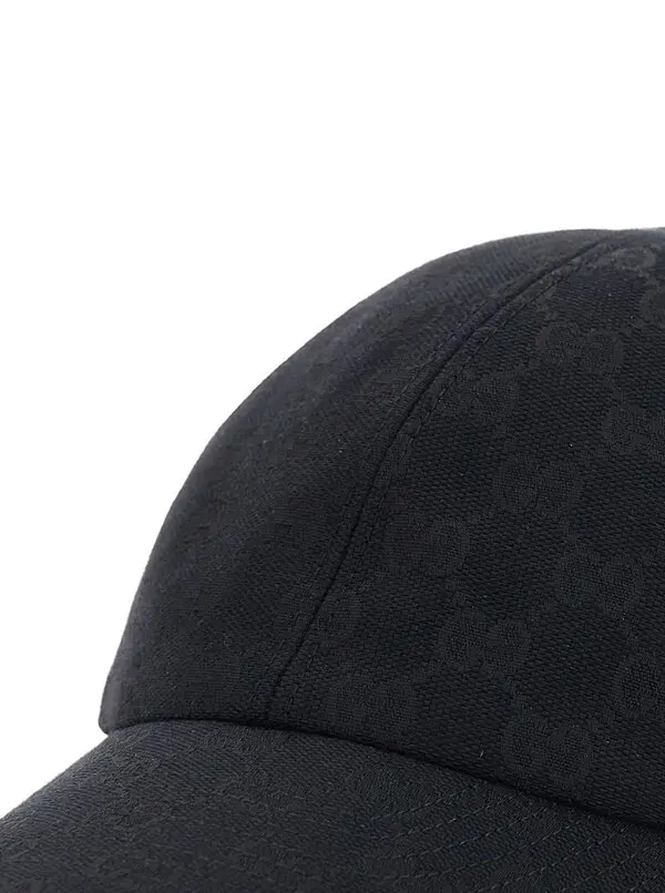 Gucci Gg + Web Baseball Cap - Black