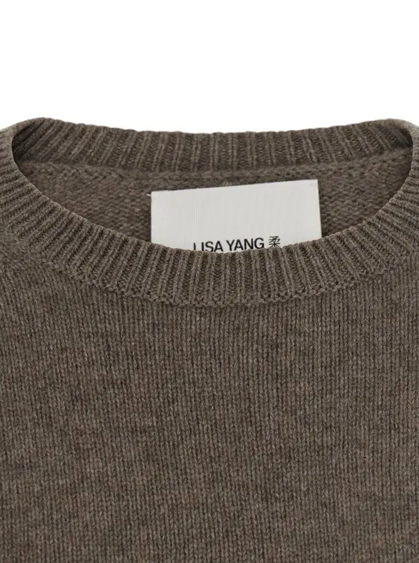 LISA YANG Veira Cashmere Sweater - Cream
