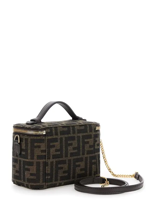 Fendi Ff Motif Vanity Bag - Multicolor