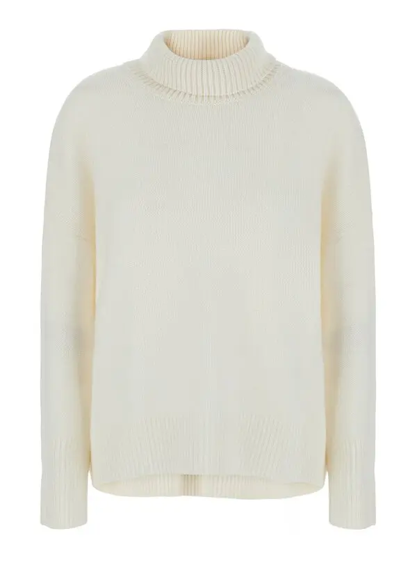 LISA YANG Heidi Cashmere V-neck Sweater - White